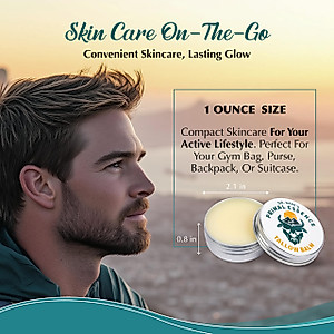 Dr. Dave's Primal Essence Grass Fed Beef Tallow for Skin - Tallow Balm with Shea Butter, Organic Jojoba Oil, Honey, Beeswax - Face and Body Moisturizer - Unscented - 1 oz