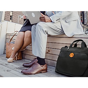 Cango Shoulder Laptop Carry-On Business Messenger Bag for Work, Business Travel and Office, Compatible with 17.3 inch Laptop, and books, water-resistant crossbody satchel bag for Men, and Women