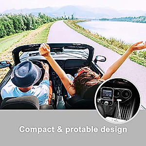 Rocketek 3-Socket 2-Port USB Quick Charge 3.0 Car Charger Splitter Adapter,120W 12V/24V DC Outlet Multi Socket Car Cigarette Lighter Splitter QC3.0 Dual Car Charger Power Outlet Splitter Extender