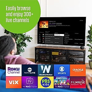 TCL 32-Inch Series 4 Class 720p LED Smart Roku TV 60Hz Refresh Rate Compatible with Alexa & Google Assistant (Renewed)