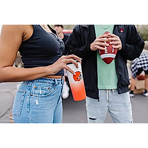 Simple Modern Officially Licensed NFL Denver Broncos Insulated Tumbler with Straw and Flip Lids | Gifts for Men and Women 24oz Travel Mug Thermos | Classic Collection | Denver Broncos