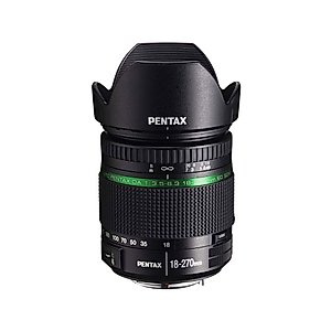 Pentax K-Mount DA 18-270mm f3.5-6.3 ED SDM Interchangeable Lens