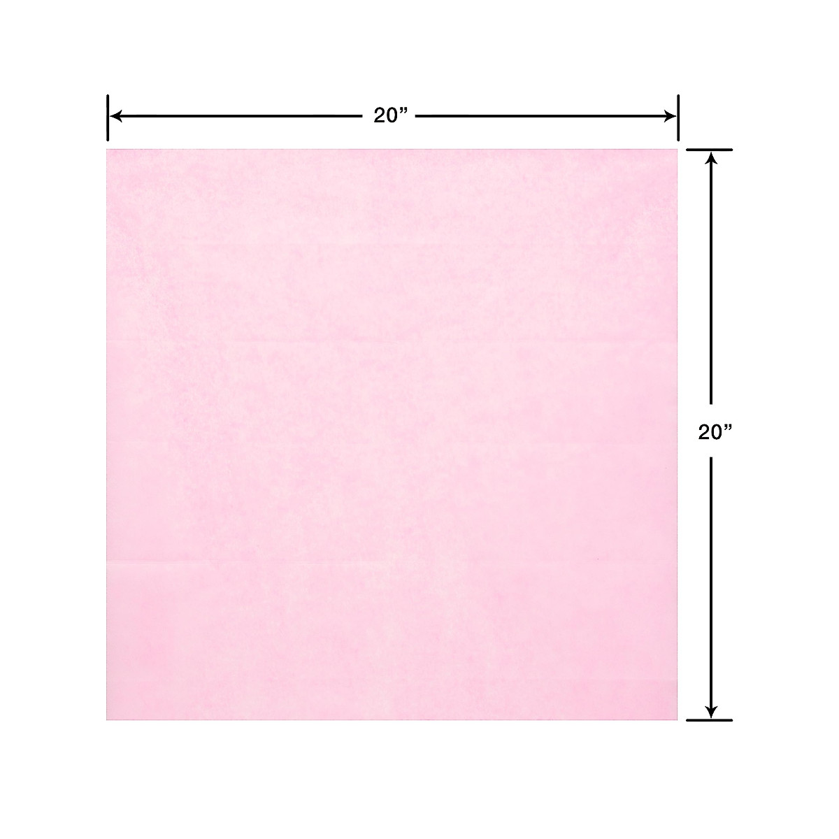 American Greetings 40 Sheet 20 in. x 20 in. Pastel Tissue Paper for Graduation, Birthdays and All Occasions