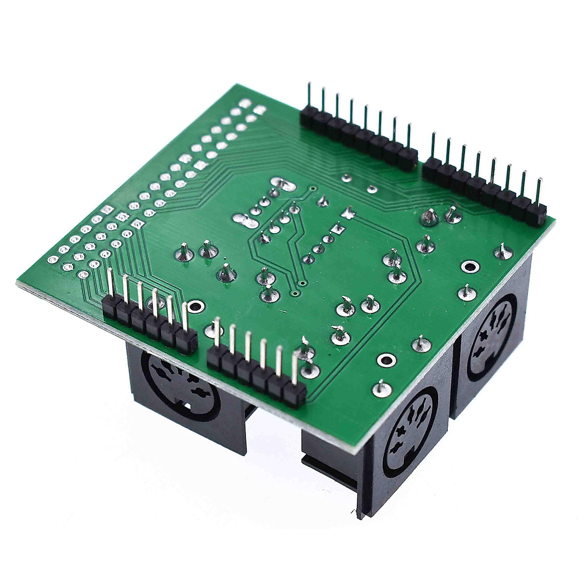 MIDI Shield Musical Breakout Board Instrument Digital Interface Adapter Plate for Compatible Arduino Adapter Board Module
