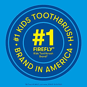 Firefly LightUp Timer Toothbrush with Suction Cup 2 ea (color may vary)