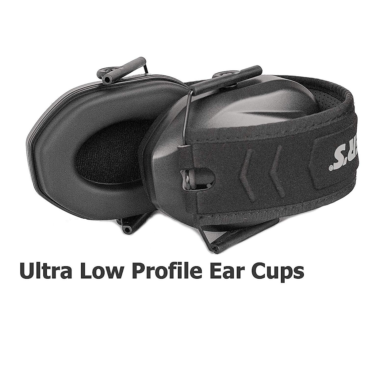 Walker's Razor Youth and Women Compact Passive Muff NRR 24DB Blue