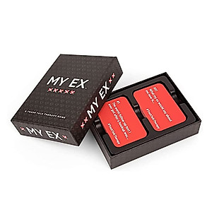 DSS Games My Ex [A Deck of Conversation Starters] - to Trash Talk Your Ex at Girls Night. Share Relatable Stories of Relationships Gone Wrong
