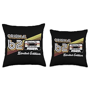 1962 vintage 60th birthday retro Limited Edition men woman Throw Pillow