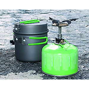 Optimus Crux Lite Solo 0.6L Non Stick, Compact, Versatile, Cook System for Ultralight Camping and Backpacking