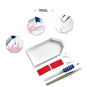 Whoonng Diamond Painting Kits for Adults, DIY 5D Large Diamond Painting Angel Wings, Full Round Diamond Art Kids,20x40in Paint by Number for Adults Diamond Dots Gem Art Crafts for Home Decor Gift