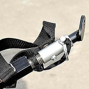 Wellfun 2PCS Bike Trailer Coupler Bicycle Trailer Hitch Adapter Metal Instep Bike Trailer Attachment Connector Accessory for Instep Bike Pet Stroller