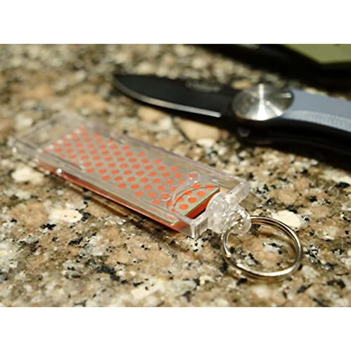 Diamond Machining Technology (DMT) Diamond Mini-Sharp Portable Pocket Fine Grit Sharpener (F70F)