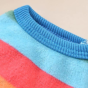 2pcs Vest T Caterpillar Dog Animals Chihuahua Small XXS Rabbit T- Shirt Cartoon Flannel Pet French Puppy Ferret Bunny for Warm Size - Outfit Shirt, Clothes Dogs Fleece