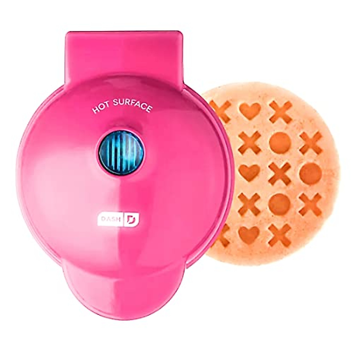 Love Mini Waffle Maker in Magenta