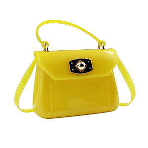 Little Girls Purse Small Candy Color Jelly Crossbody Bag Satchel Tote Handbag Shoulder