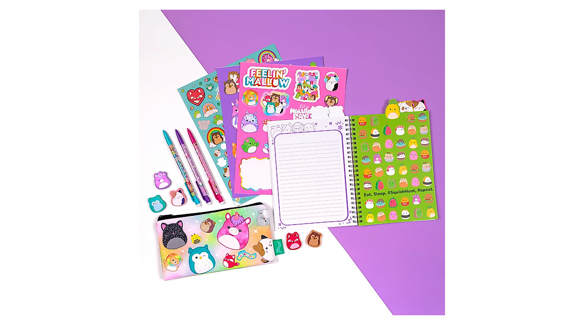 Fashion Angels Squishmallows Journal Set - Creative Fun for Kids