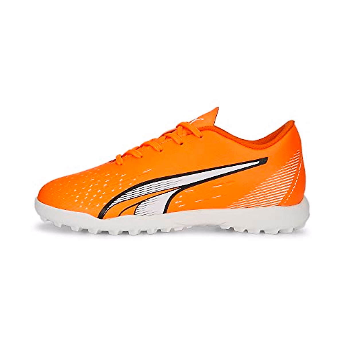 PUMA Ulta Play Turf Training (Toddler/Little Kid/Big Kid) Ultra Orange/Puma White/Blue Glimmer 3 Little Kid M