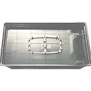 Cloning Machine 140 site with Oxygen Bubbler Kit and Extra 1 5/8 inch Mixed-Colored Clone Collars Pack of 72