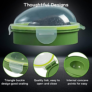 Nicerice Avocado Saver,Avocado Keeper,Avocado Saver for Fridge,Avocado Fresh Keeper,Portable and Reusable Avocado Storage, Avocado Crisper, Keep Your Avocados Fresh for Days (1)