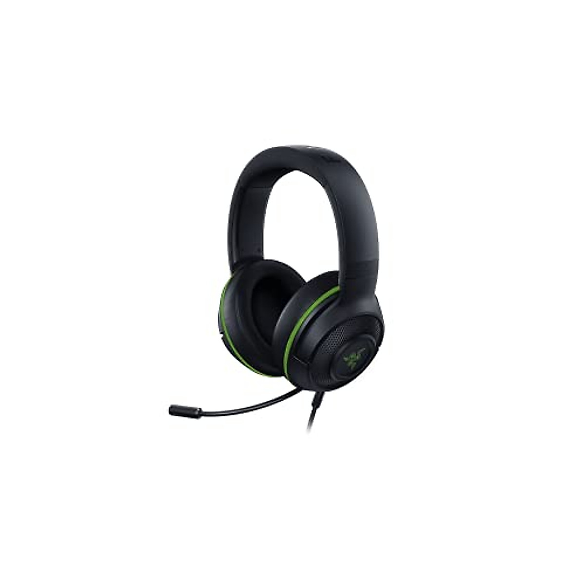 Razer Kraken X Ultralight Gaming Headset: 7.1 Surround Sound - Lightweight Aluminum Frame - Bendable Cardioid Microphone - for PC, PS4, PS5, Switch, Xbox One, Xbox Series X|S, Mobile - Green