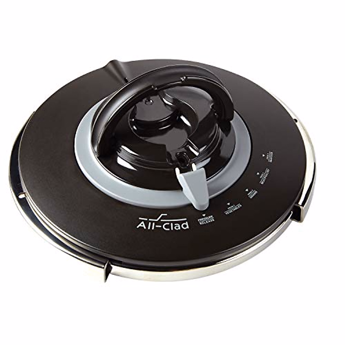 All-Clad PC8 Precision Stainless Steel Pressure Cooker Cookware, 8.4-Quart, Silver