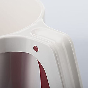 Westmark Flour- And Icing Sifter, 6" x 4" x 4", White/Red