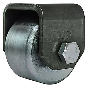 UF Ultra-Fab Mini Steel Roller - 1½"W x 2½"D Black and Chrome Wheel with Alloy (0 x 0. inches /0, 0 inches Offset)