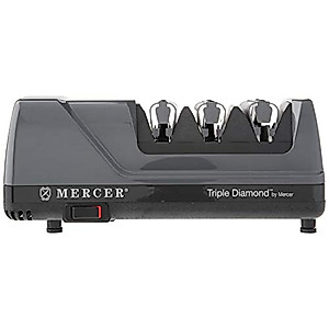 Mercer Culinary Triple Diamond 3 Stage Electric Knife Sharpener