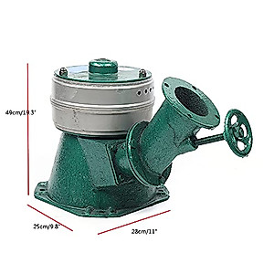 Hydro Generator Micro Hydro Water Turbine Generator US Plug for Household Lighting TV Electric Furnace 110V (600W)