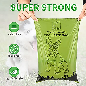 ATIFBOP Biodegradable Dog Poop Bags 360 Counts 24 Rolls, Leak Proof and Thicken Dog Bags for Poop (Scented)