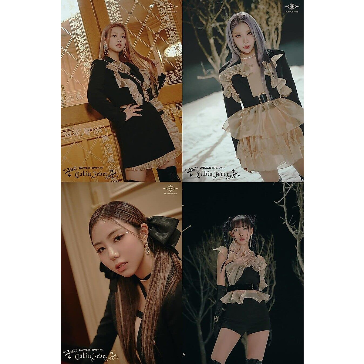 PURPLE KISS CABIN FEVER 5th Mini Album (POCA ALBUM Ver.) K-POP SEALED