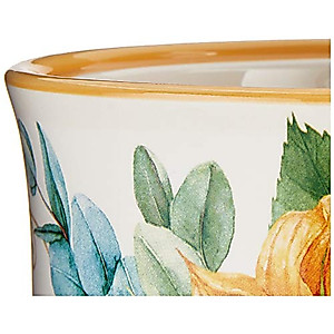 Certified International Sunflower Fields 3 Piece Canister Set, 52 oz, 74 oz, 96 oz. Capacity, Multi Colored