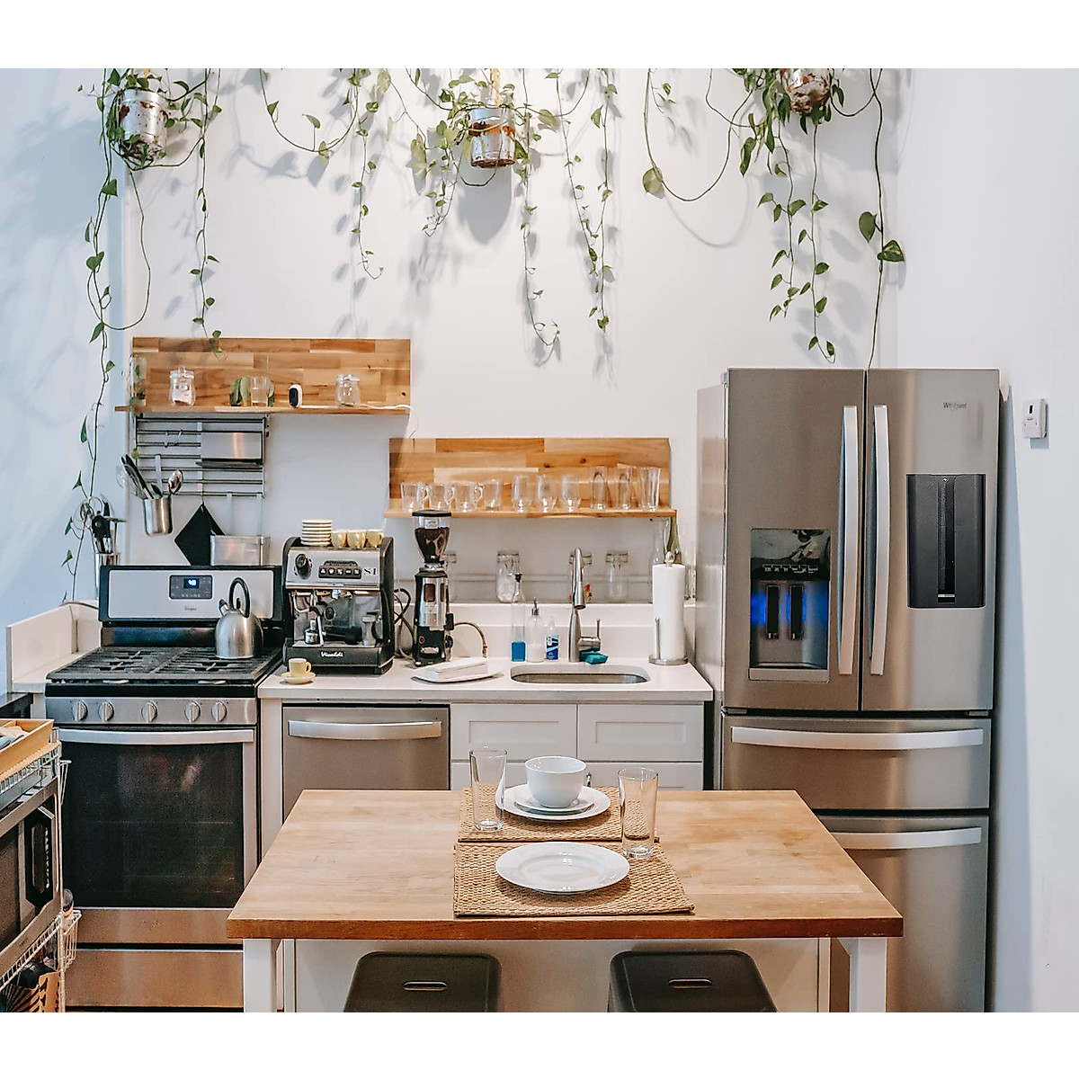 Magnetic Suction Plastic Bag Holder - Grocery Bag Dispenser - Wide Opening Plastic Bag Tissue Storage Device Without Installation - Fingerprint Resistant (Black)