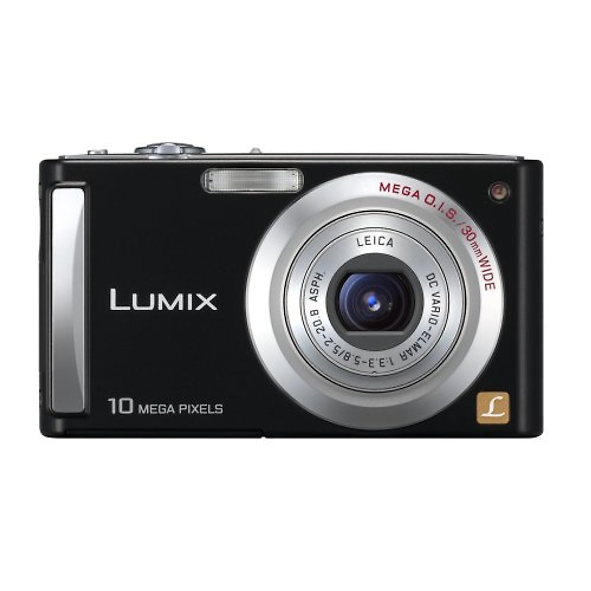 Panasonic Lumix DMC-FS5P-K 10.1MP Digital Camera with 4x Wide Angle MEGA Optical Image Stabilized Zoom (Black)