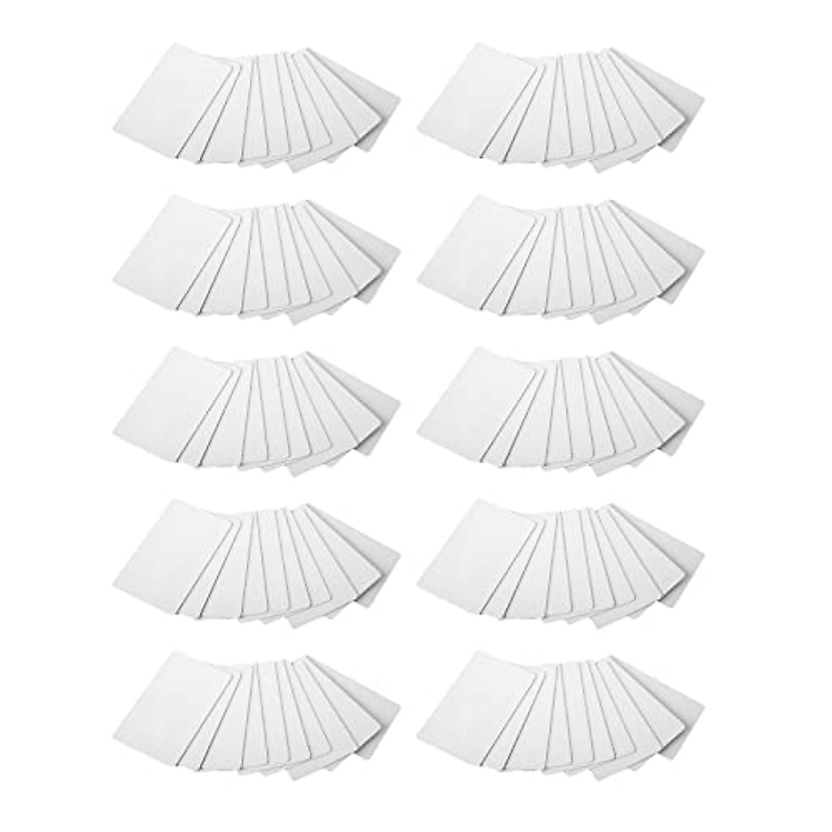 Plastic White Plastic Card 100Pcs Set Contactless 125Khz Smart Proximity Id Card Read On Ly Access Card Em4100