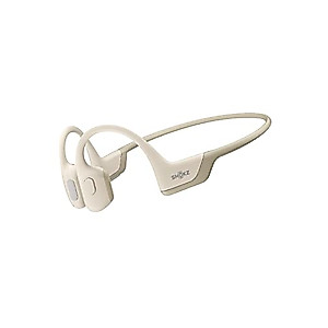 SHOKZ OpenRun Pro - Open-Ear Bluetooth Bone Conduction Sport Headphones - Sweat Resistant Wireless Earphones for Workouts and Running with Premium Deep Base - Built-in Mic, with Hair Band