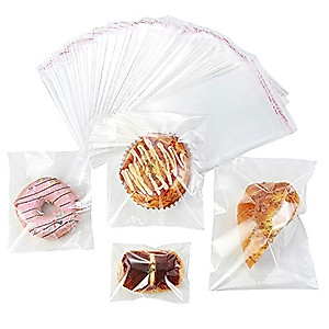 400 Pack 3" x 4" Thick Clear Resealable Cello Self Seal Bags Packaging Jewelry Bead Ring Necklace Gifts Cellophane Poly Bags