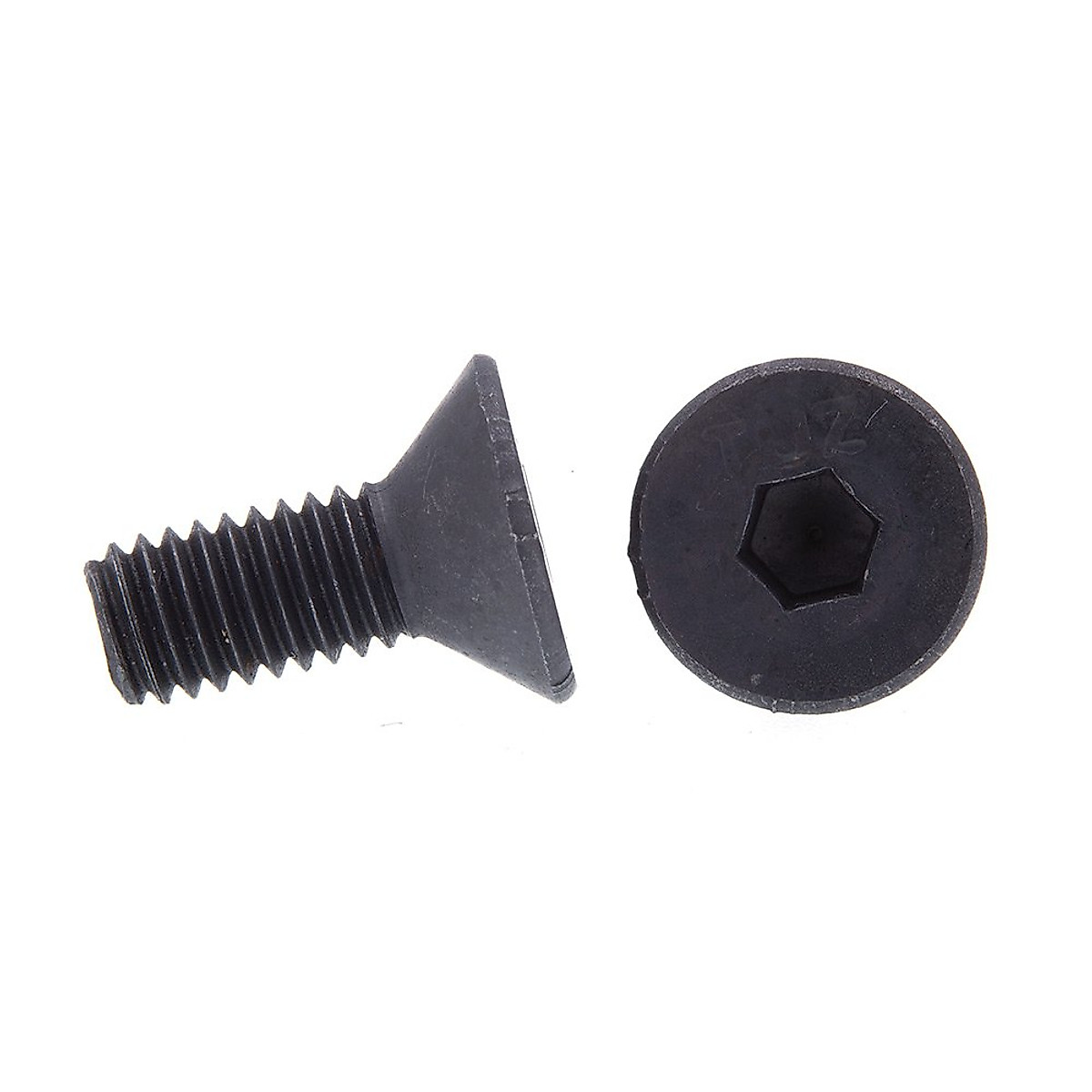 Prime-Line 9173280 Socket Cap Screws, Flat Head, Hex (Allen) Drive, #10-32 X 1/2 in, Blk (50 Pack)
