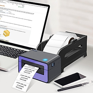 POLONO Genuine 3" x 1" Direct Thermal Label, Self-Adhesive Address Shipping Thermal Label, Barcodes, Address Postage Labels Compatible with POLONO PL60 and PL70E Label Printer (1000 Labels)