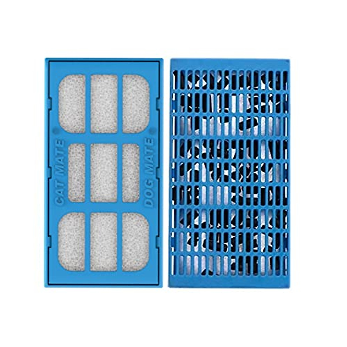 Cat Mate 6-Pack Replacement Fountain Filter Cartridges (Compatible with all Cat Mate / Dog Mate Fountains)