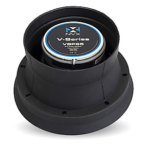 NVX XBAF65 2 Piece 6.5" or 6.75" Weatherproof Silicone Rubber Speaker Baffle Kit