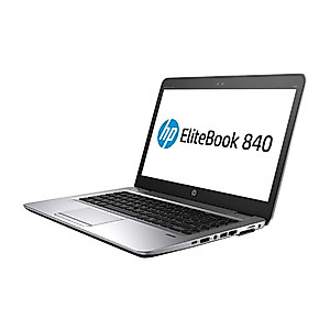 HP 2VC86UT#ABA Elitebook 840 G3 14" Notebook, Windows, Intel Core I5 2.4 Ghz, 8 GB Ram, 256 GB SSD, Silver