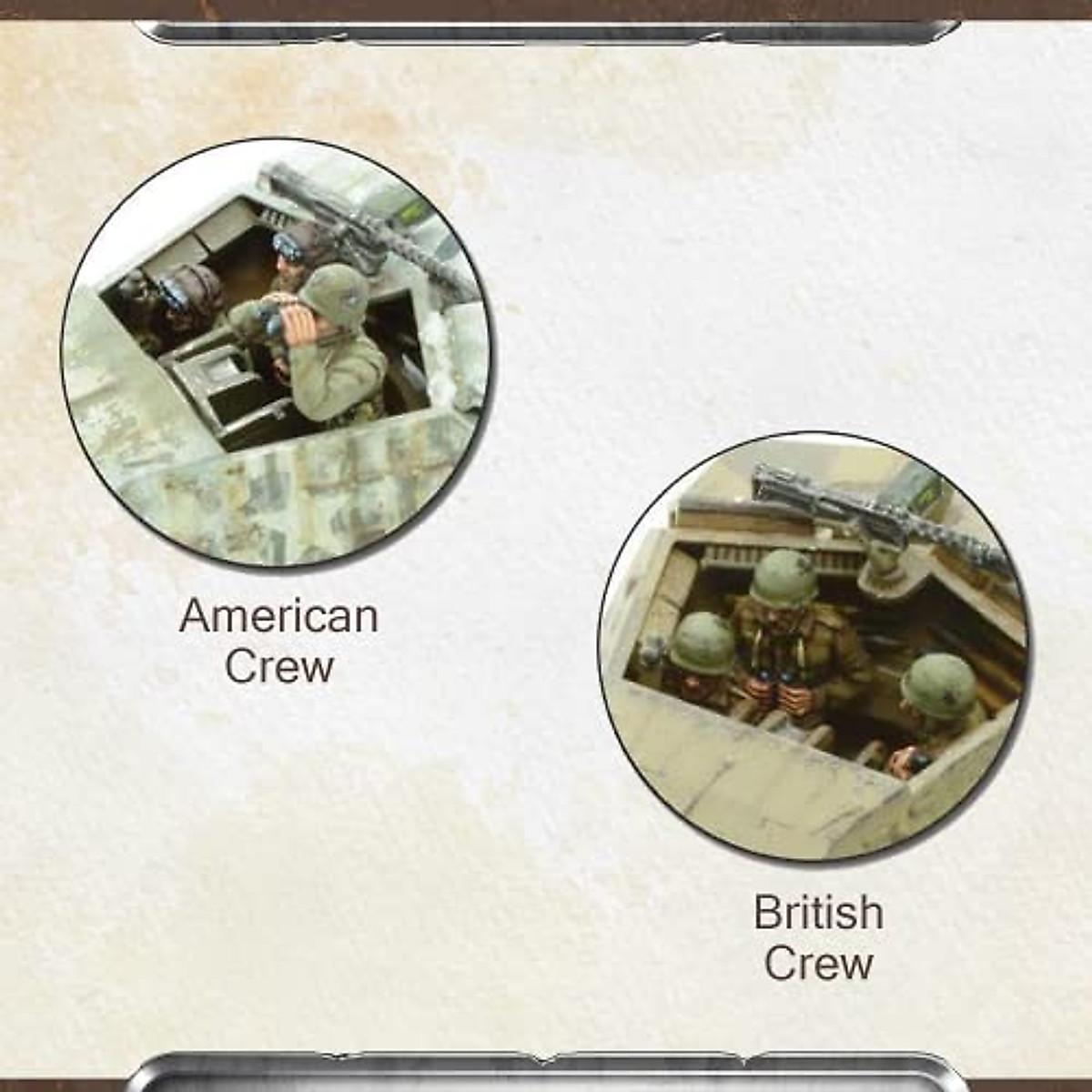 Wargames Delivered Bolt Action Tank War Miniatures - US Army M10 Tank Destroyer Platoon, World War 2 Miniatures, Bolt Action US Tank Model 28mm Scale Miniature War Game by Warlord Games