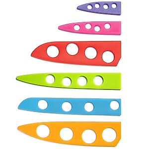 CHEF'S VISION Wildlife Knife Set Bundle With Matching Wildlife BladeKeeper Blade Covers