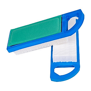 ZLKSKER 2 Pack 698083 Lawn Mower Air Filter Replacement for B&S 697014 697153 697634 698083 795115 797008 GY20573 Air Cleaner