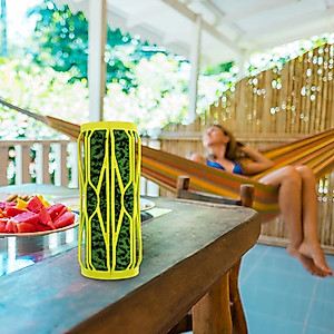 Dwcom 2 Pack Wasp Traps Outdoor, Carpenter Bee Traps for Outside, Fly Traps Outdoor, Fly Traps for Indoors, Flying Catcher, Gnat, Mosquito, Bee, Wasp Flying Insect Killer