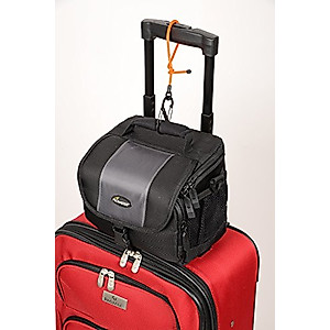 Nite Ize Gear Tie Clippable, The Original Reusable Rubber Twist Tie With A Convenient S-Biner Clip For Hanging + Organizing, 12-Inch, Neon Yellow