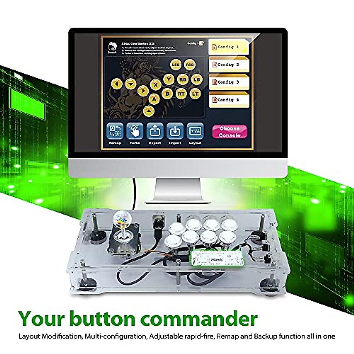 Brook XB Fighting Board - Pre-installed header version, Arcade Stick PCB For XB 360, Original Consoles, and PC