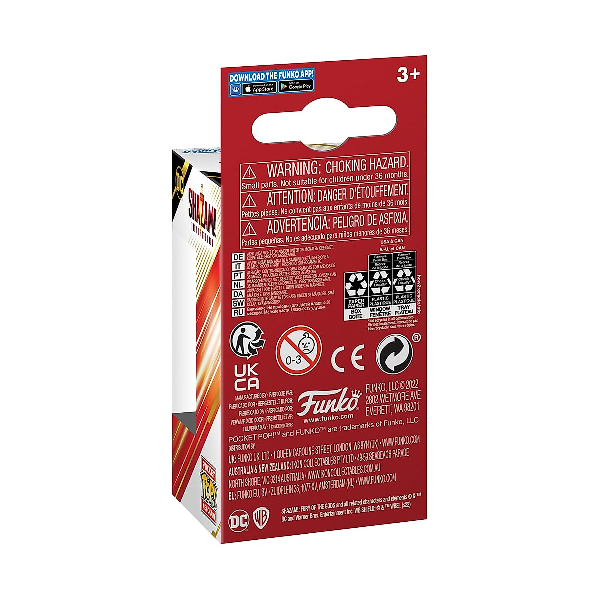 Funko Pop! Keychain: Shazam! Fury of The Gods - Hespera