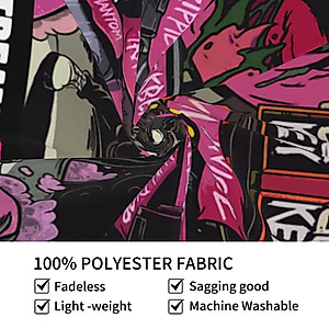 Zusvus Tapestry Wall Hanging Funny Rapper Tapestry Pop Home Decoration for Living Room Bedroom Dorm Decor 40"x60"